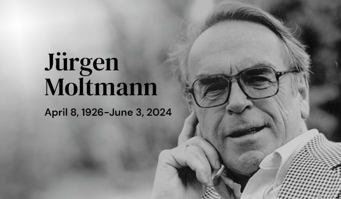 Jürgen Moltmann, theologian of hope, dies at 98.